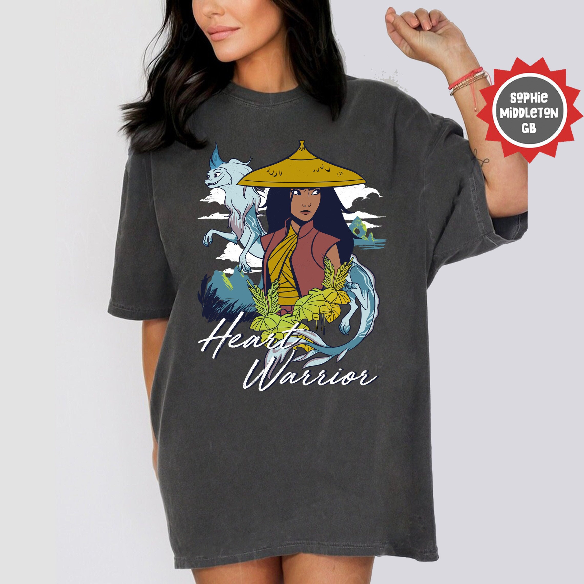 Princess Raya and the Last Dragon Comfort Colors® Shirt Raya - Etsy