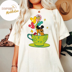 Disney Prince John and Sir Hiss Mickey Balloons Tea Shirt, Robin Hood ...