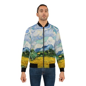 Van Gogh Men's Bomber Jacket (AOP) - Etsy