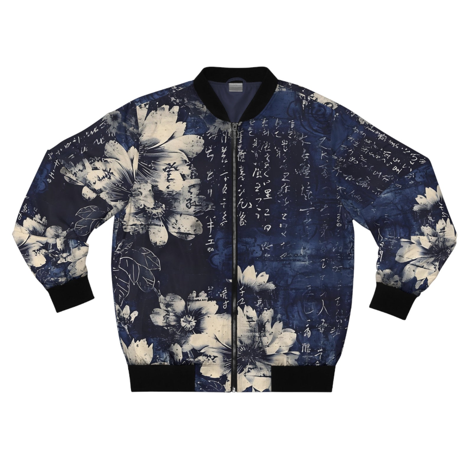 Vintage Japanese Streetwear Bomber Jacket ,men's AOP Bomber Jacket ...
