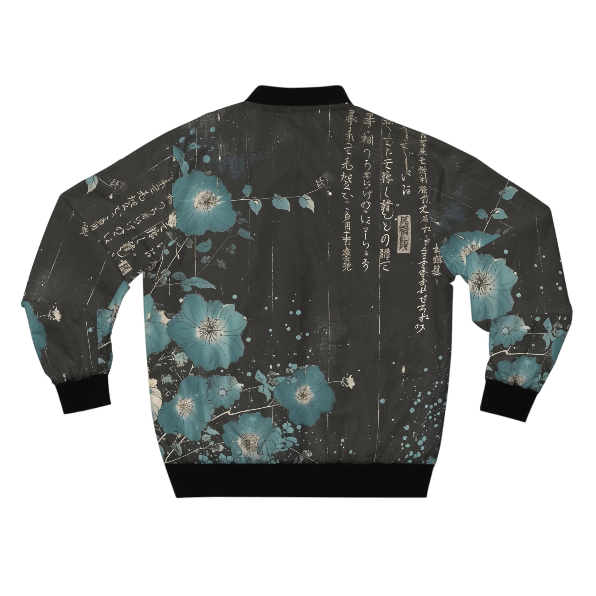 Vintage Japanese Art Men's Bomber Jacket aop,japanese Streetwear ...