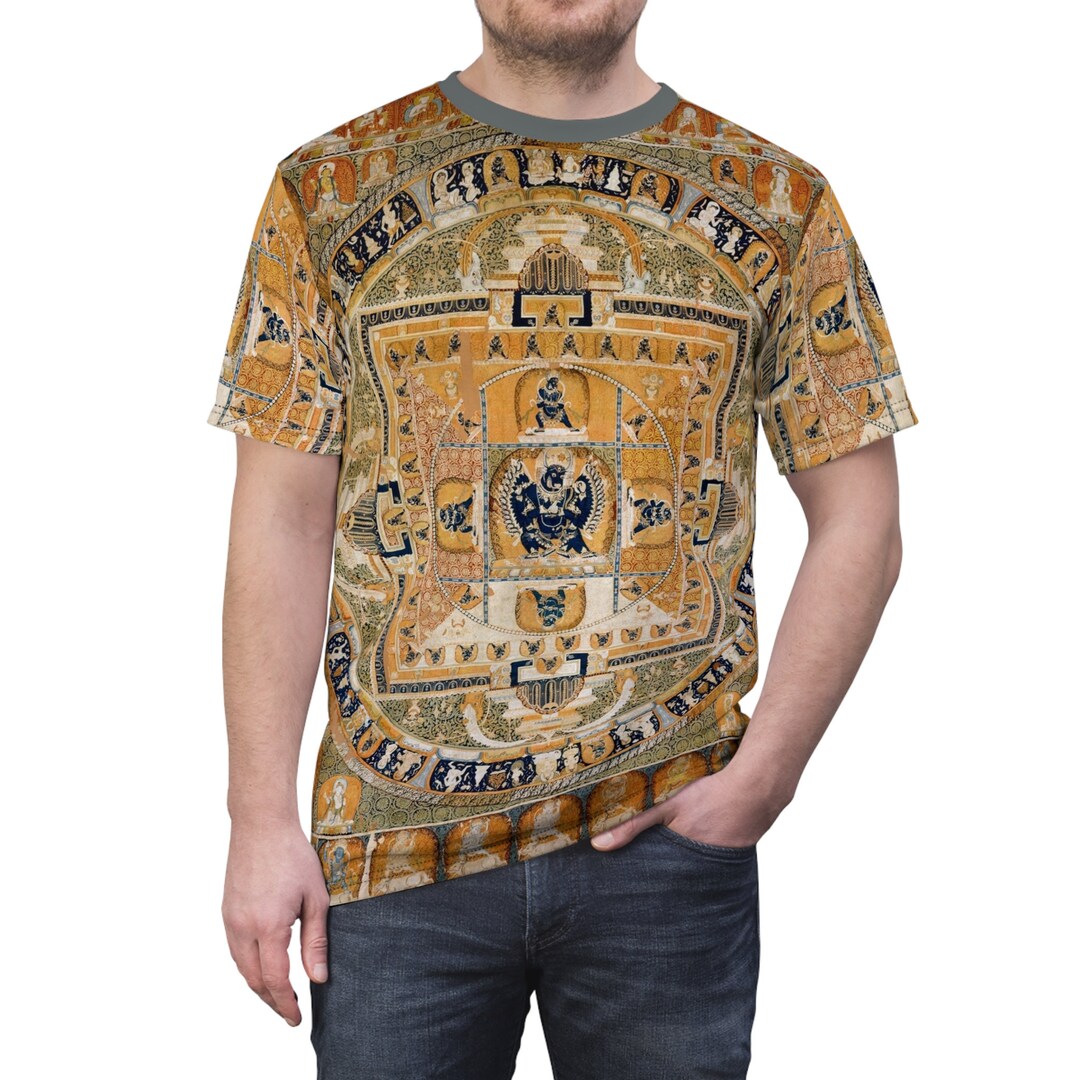 Mandala of Yamantaka Vajrabhairavai Unisex Cut & Sew T-shirt ...