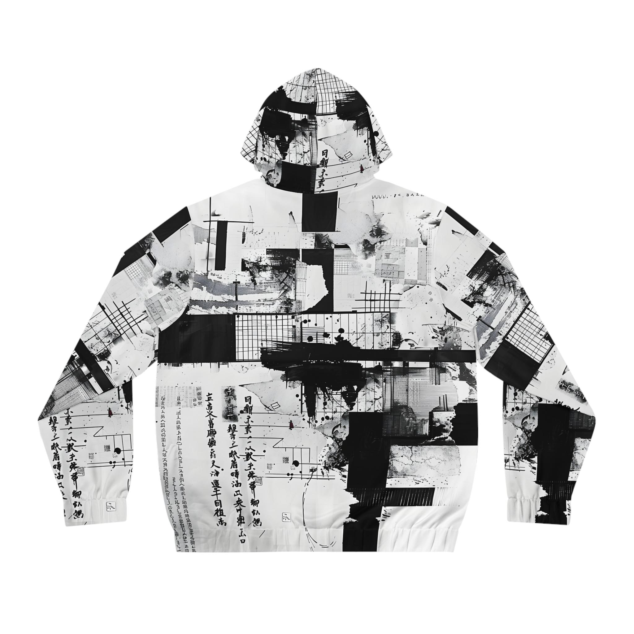 Abstract Art Men's Full-zip Hoodie (aop),modern Streetwear Hoodie - Etsy