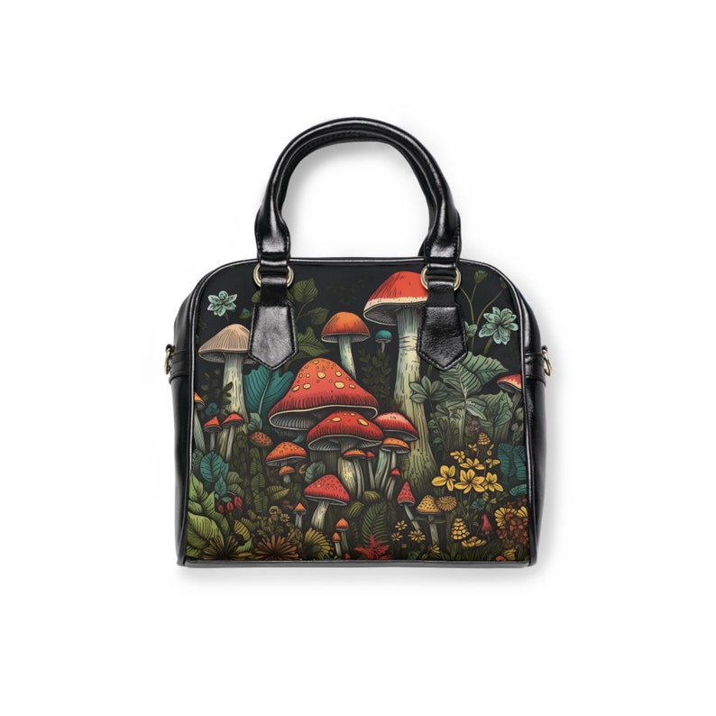 Retro Cottagecore Crtossbody Bag,mushroom Hand Bag, Cute Women Flower ...