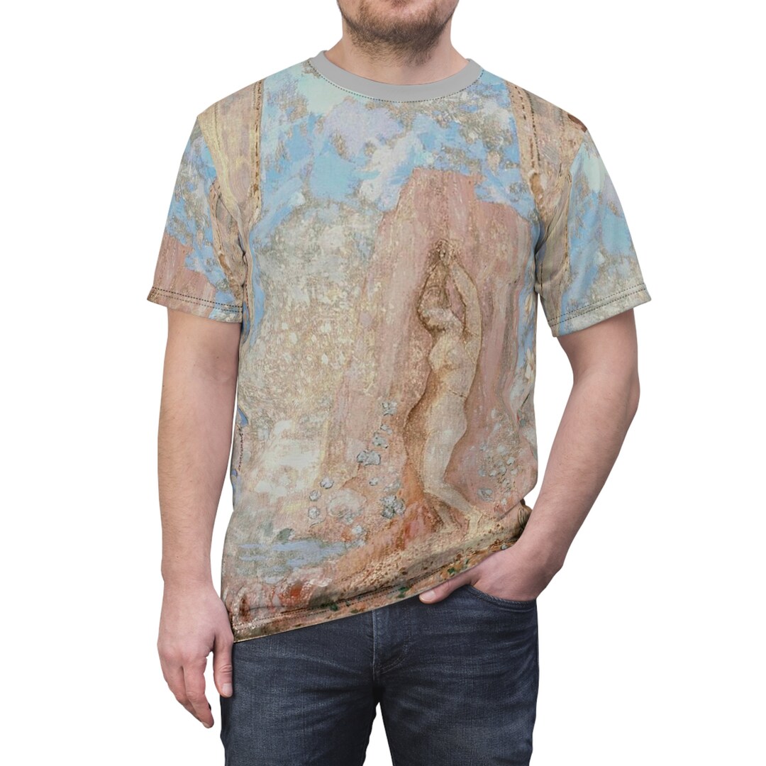 Odilon Redon's Andromeda Unisex Cut & Sew T-shirt ,all Over Print ...