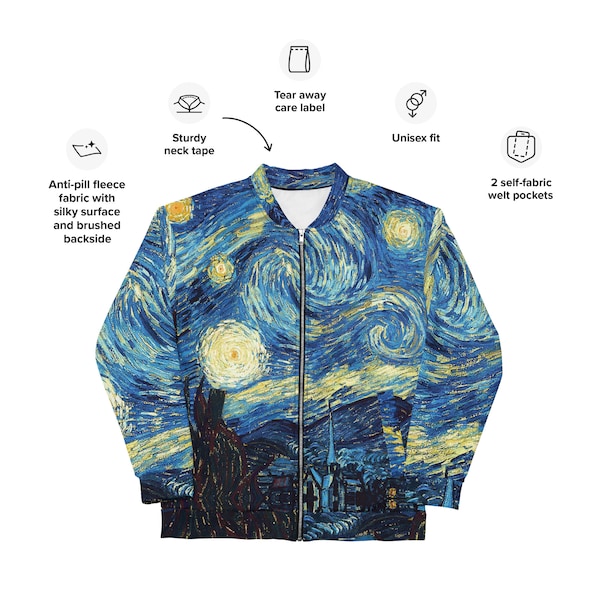 Van Gogh Jacket - Etsy