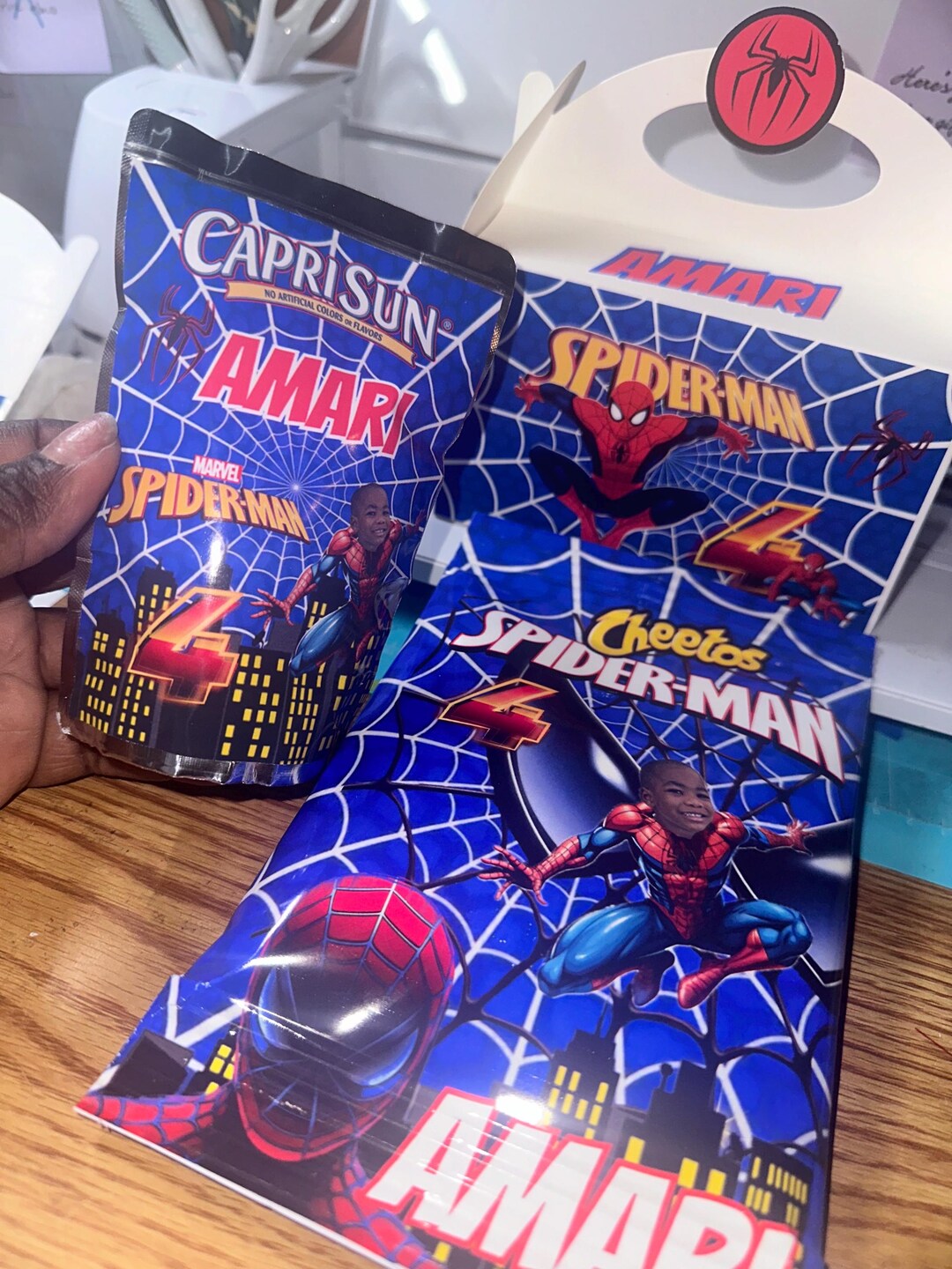 Spider Man Package for 12 Kids - Etsy