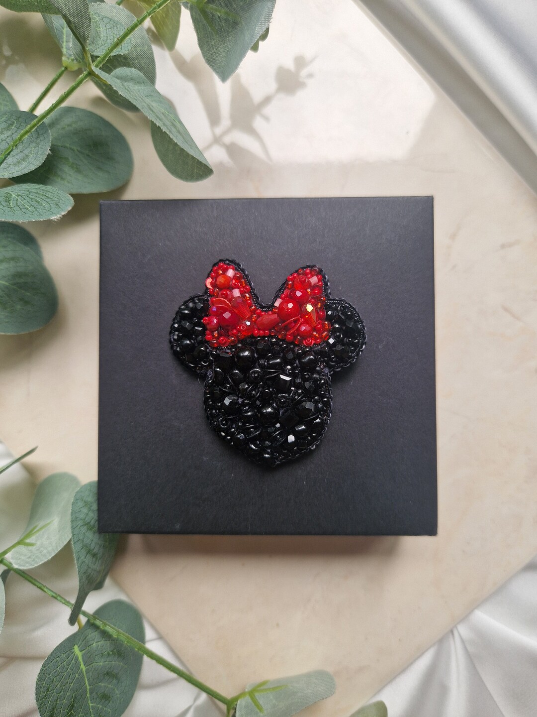 Handmade Brooch Minnie Mouse, Minnie Mouse Accessories, Gift for ...