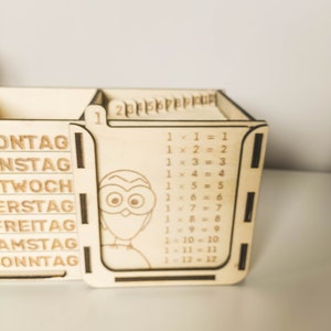 Stationery Multiplication Organizer Preschool Learning Multiplication ...