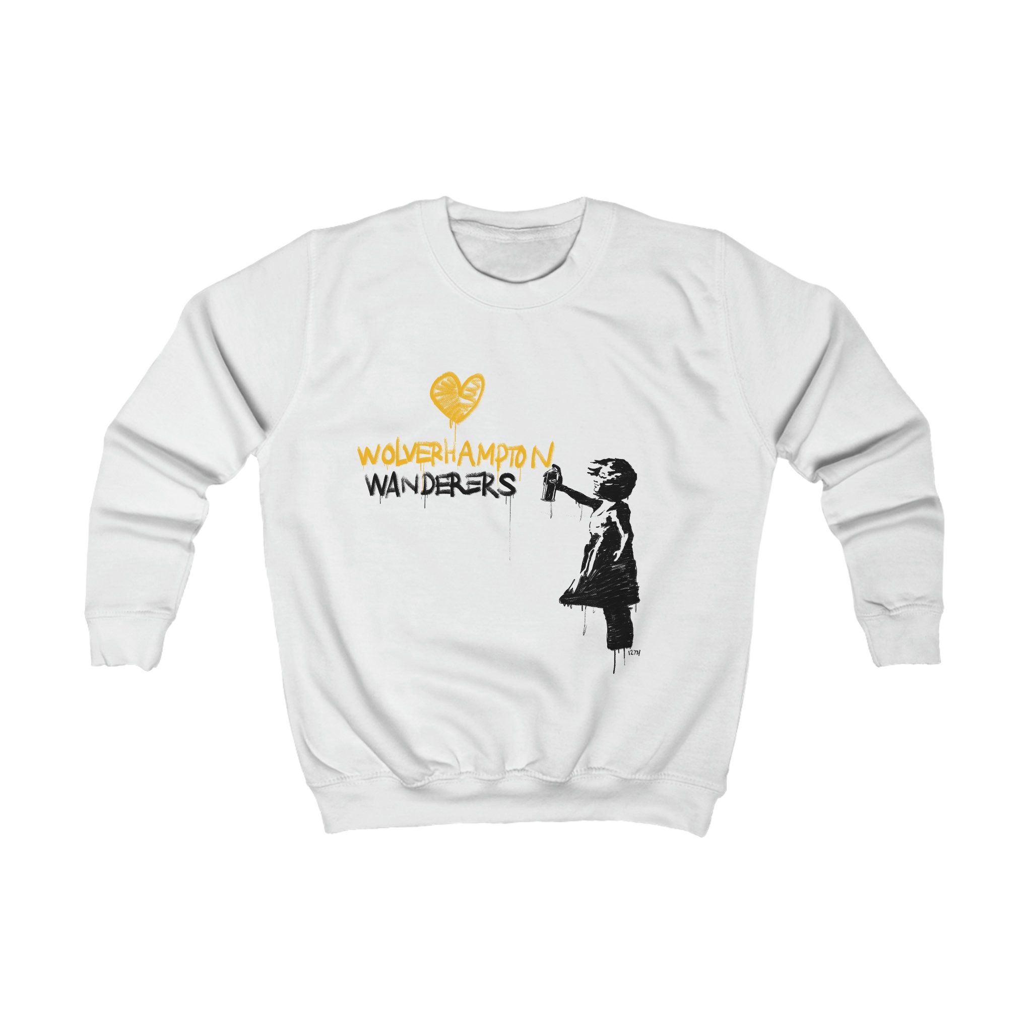 Wolverhampton Wanderers Kids Sweatshirt. Wolverhampton FC Soccer Fans ...