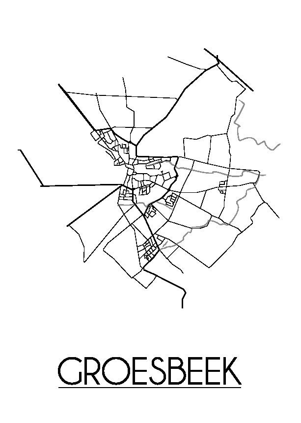 Groesbeek City Map Posters on Etsy. City Map of Groesbeek. City Poster ...