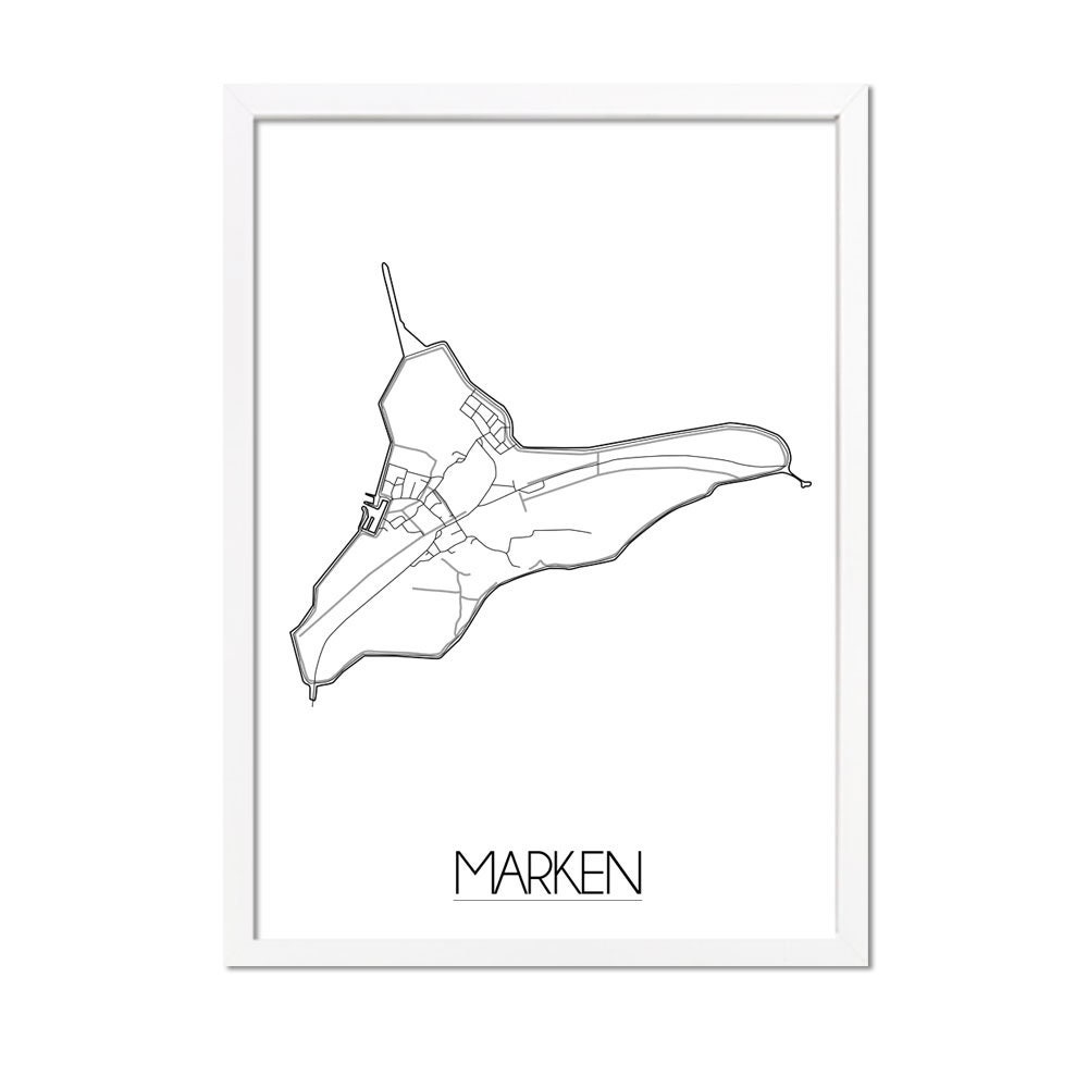 Marken Waard City Map Posters on Etsy. City Map of Marken Waard. Marken ...