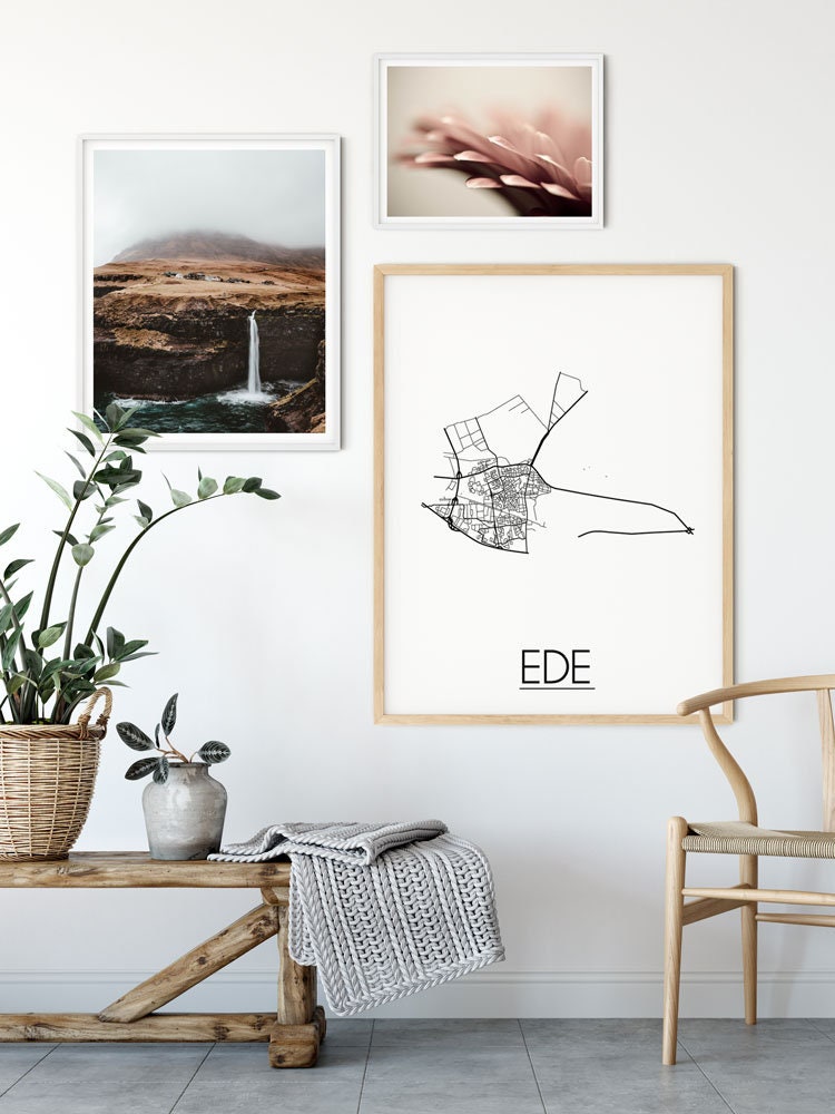 Ede Cheapest City Map Posters on Etsy. City Map of Ede. City Poster Ede ...