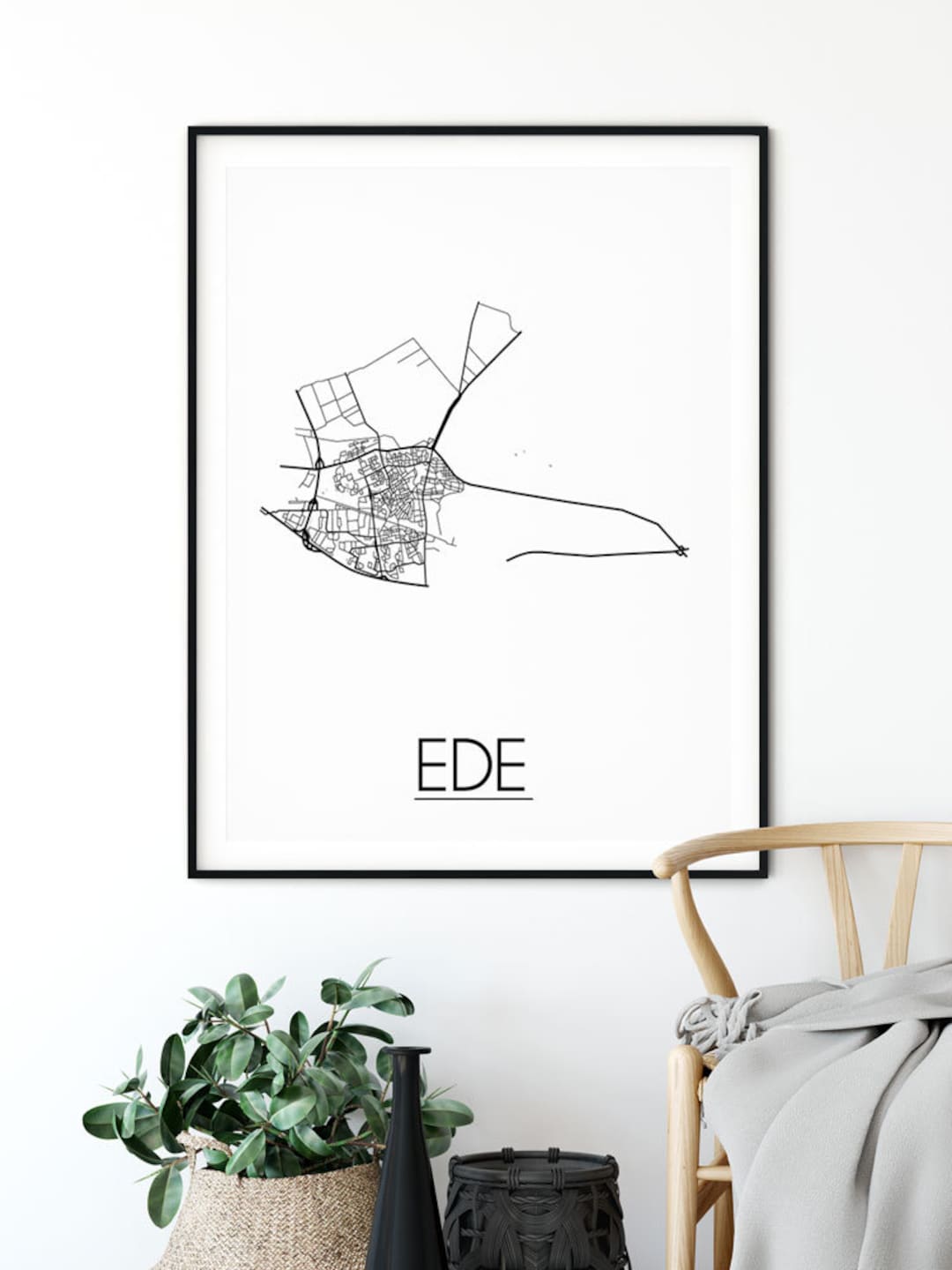 Ede Cheapest City Map Posters on Etsy. City Map of Ede. City Poster Ede ...