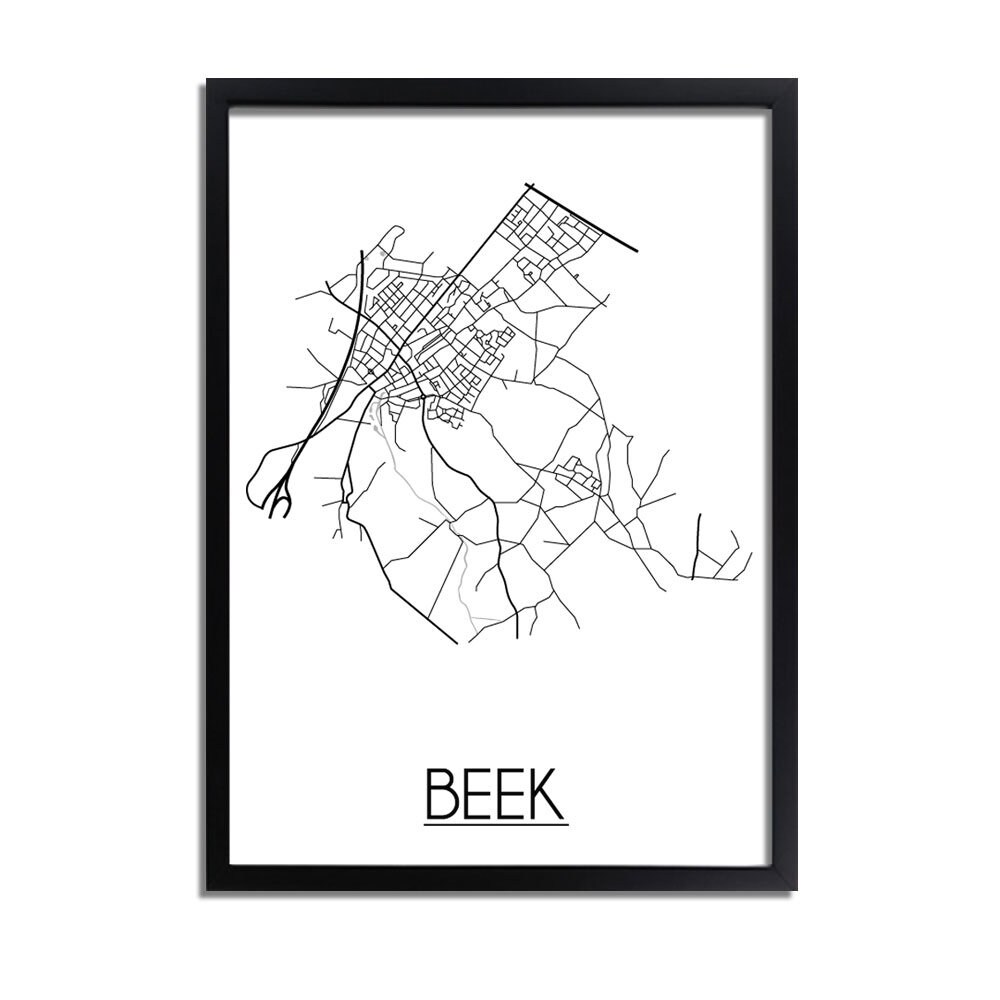 Beek Cheapest City Map Posters on Etsy. City Map of Beek. City Poster Beek. Stream Map Poster ...