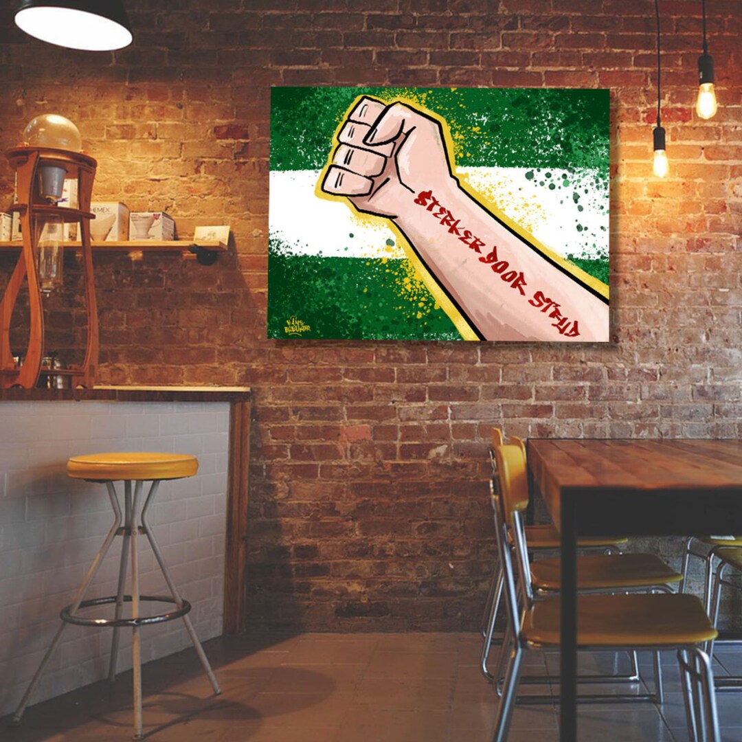 Feyenoord Poster. Stronger Through Struggle. Feyenoord Fan Art ...