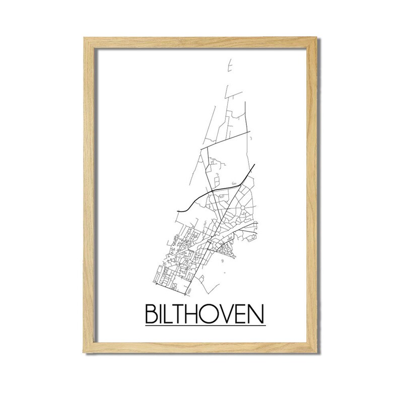 Three Custom Round City Map Posters - Original 3 Custom Round City Map ...
