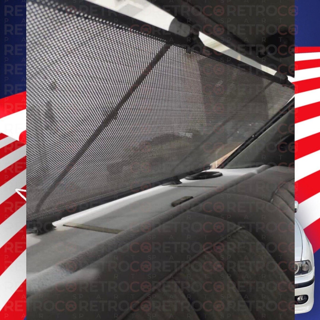 For C124 and W124 for Mercedes Custom Manuel Rear Window Sun Shade ...