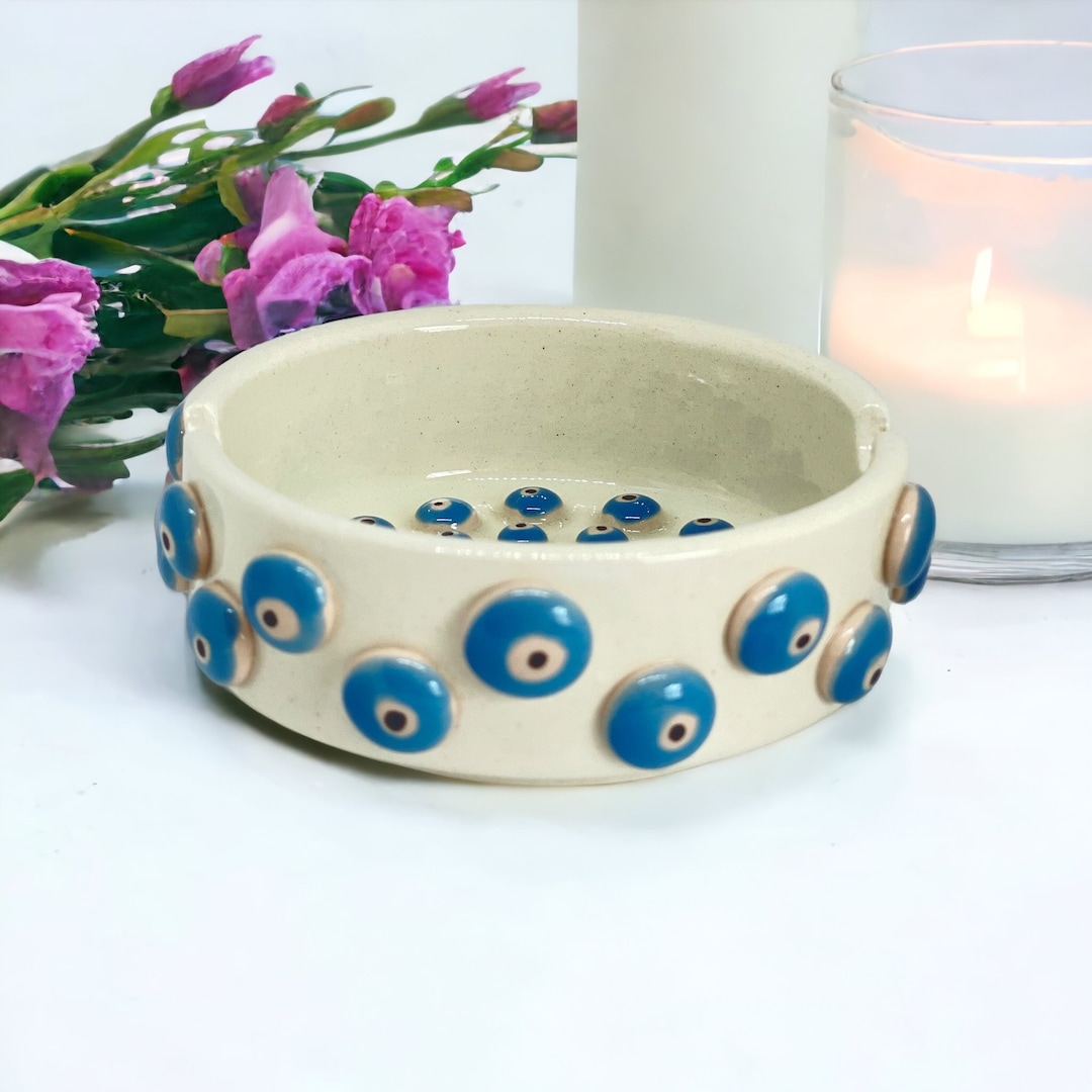 Evil Eye Handmade Ashtray - Etsy