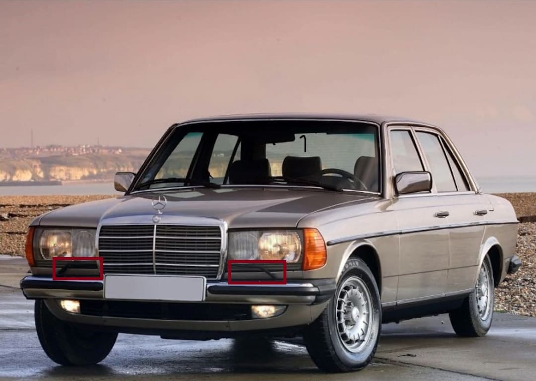 For Mercedes W123 and C123 Headlight Wiper Blade Gray - Etsy
