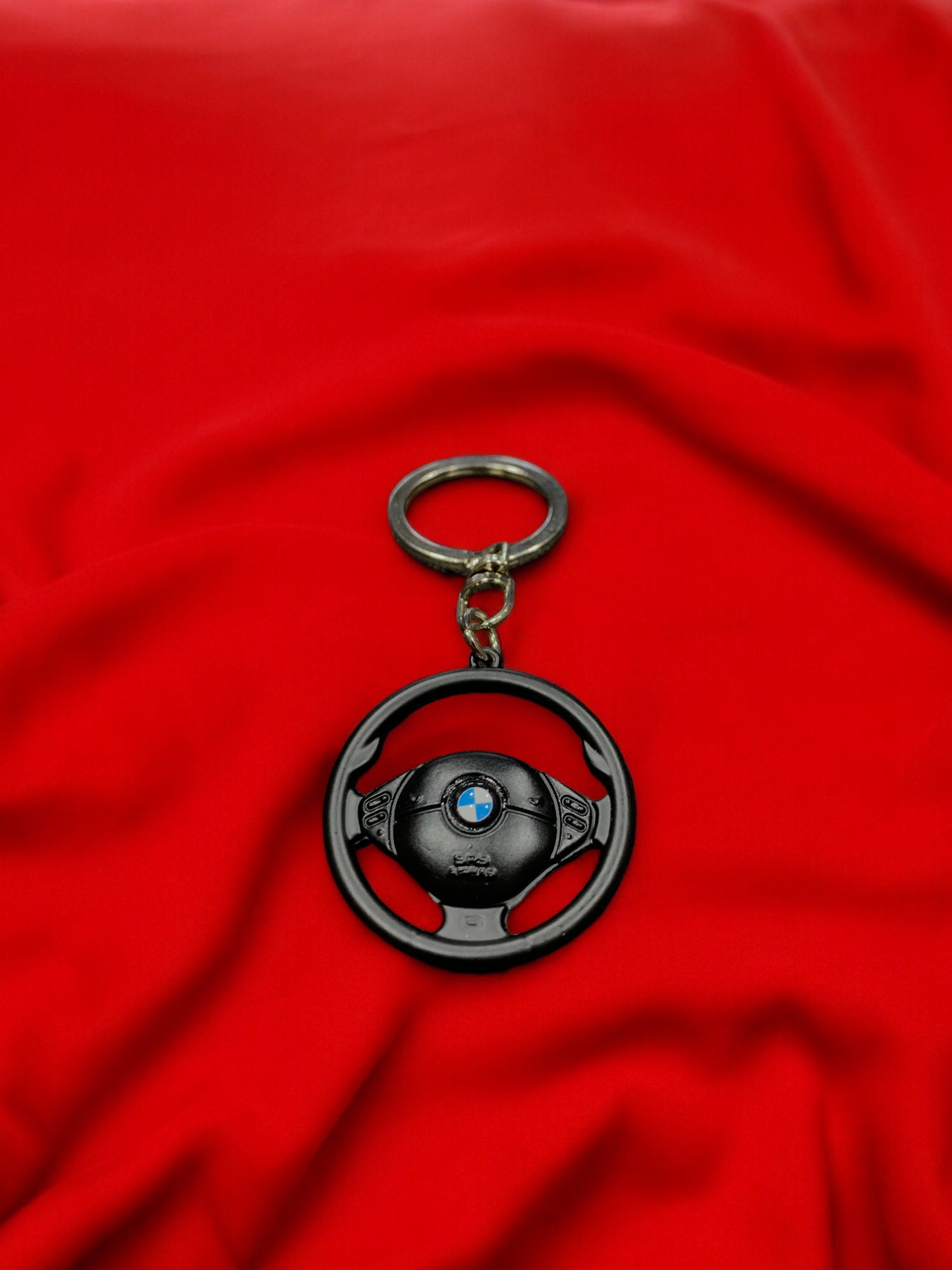 BMW E39 Black Steering Wheel Keychain - Etsy