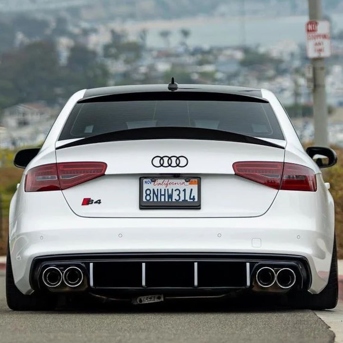 For AUDI A4 B8 S4 REAR SPOILER Trunk Wing 2008-2016 Models - Etsy