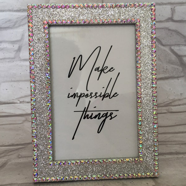 Bling Photo Frame - Etsy