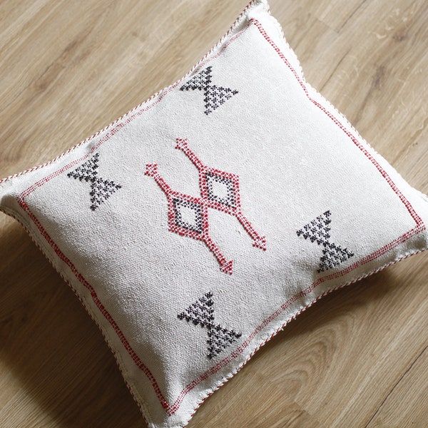 White Sabra Pillow - Etsy