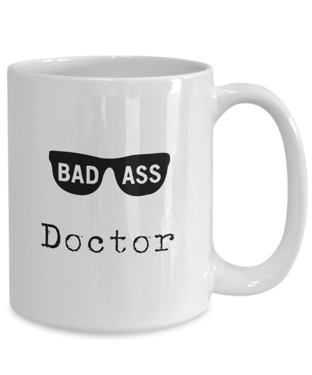 Doctor Coffee Mug, Badass Doctor, Coworker Leaving, New Job Gift ...