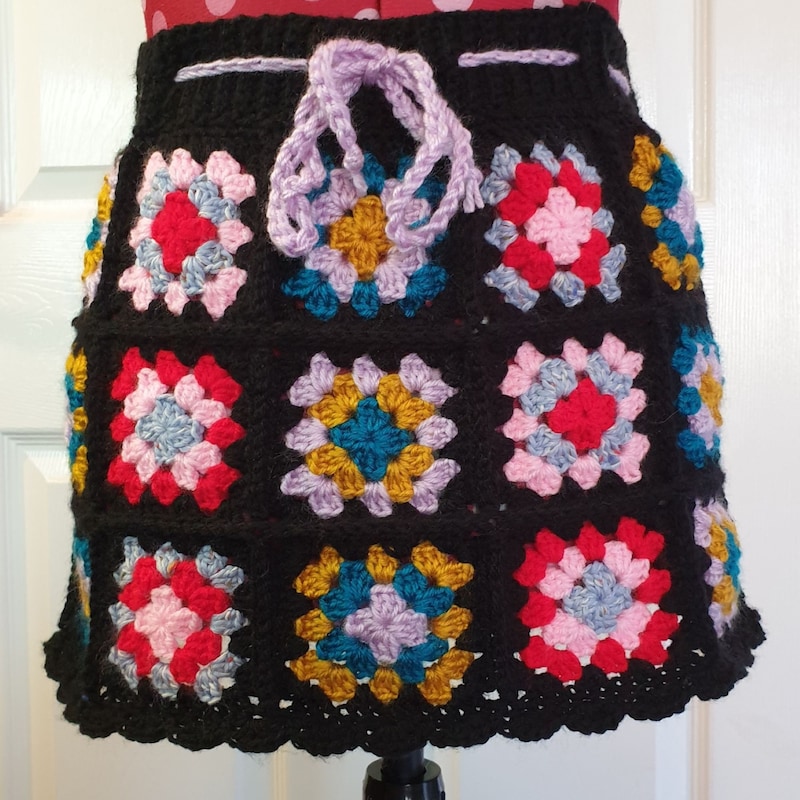 Granny Square Skirt - Etsy