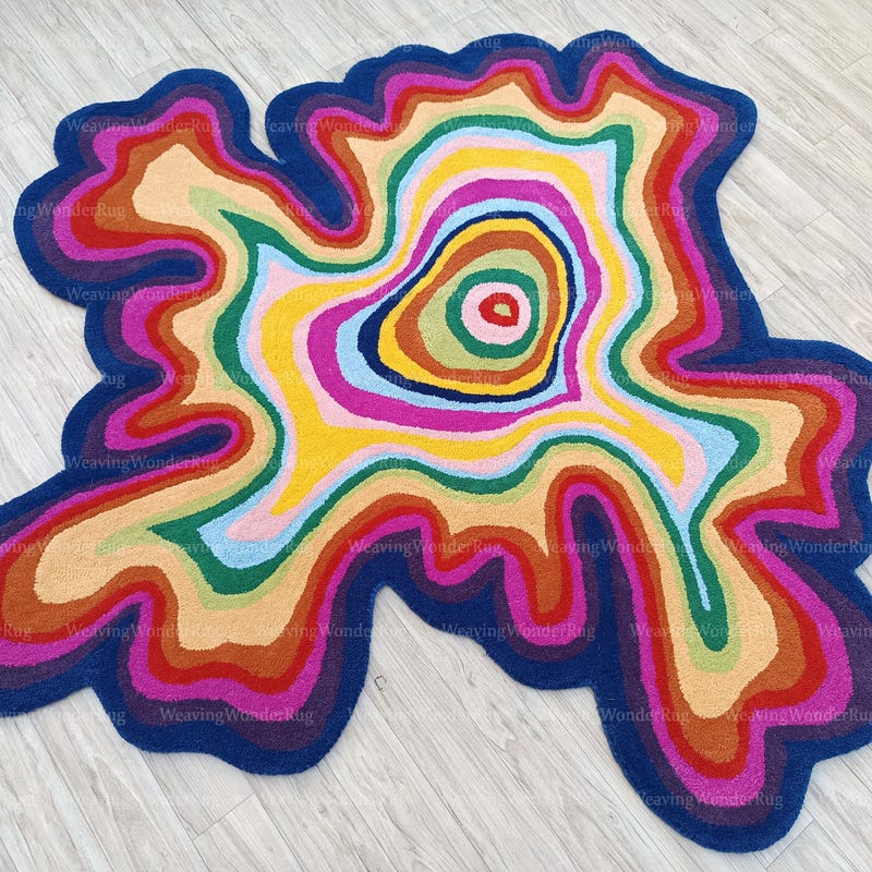 Blob Rug - Etsy