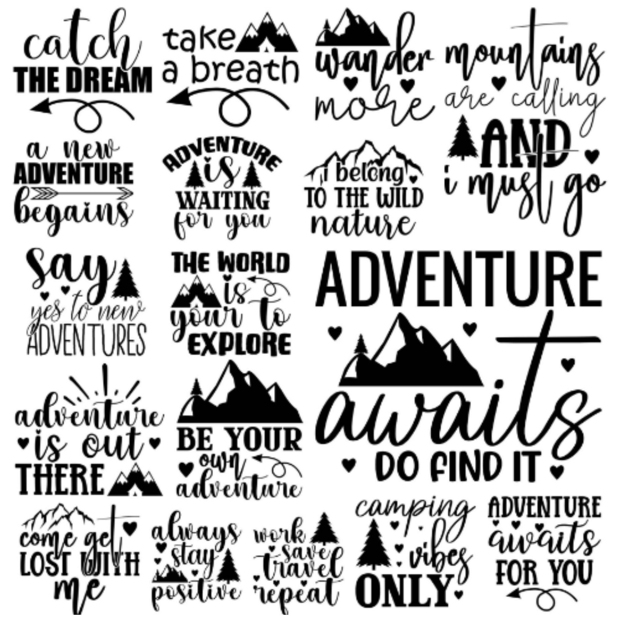 57 Travel SVG Bundle Discover Svg Camp Svg Mountains Svg - Etsy UK
