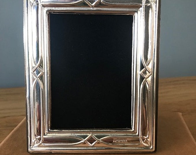 Vintage Godinger Silver Art Silver Plated Picture Frame With Jewels 4x6 ...