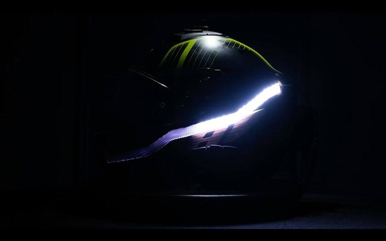 RGB Helmet Leds Decals Stickers Lights Unique - Etsy