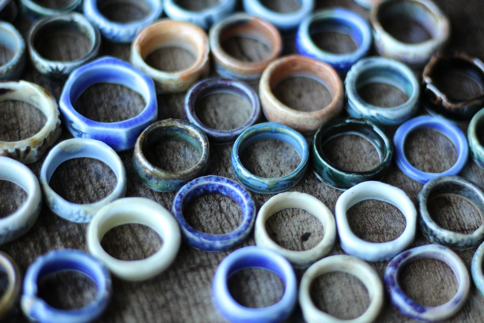 Ceramic Rings - Etsy