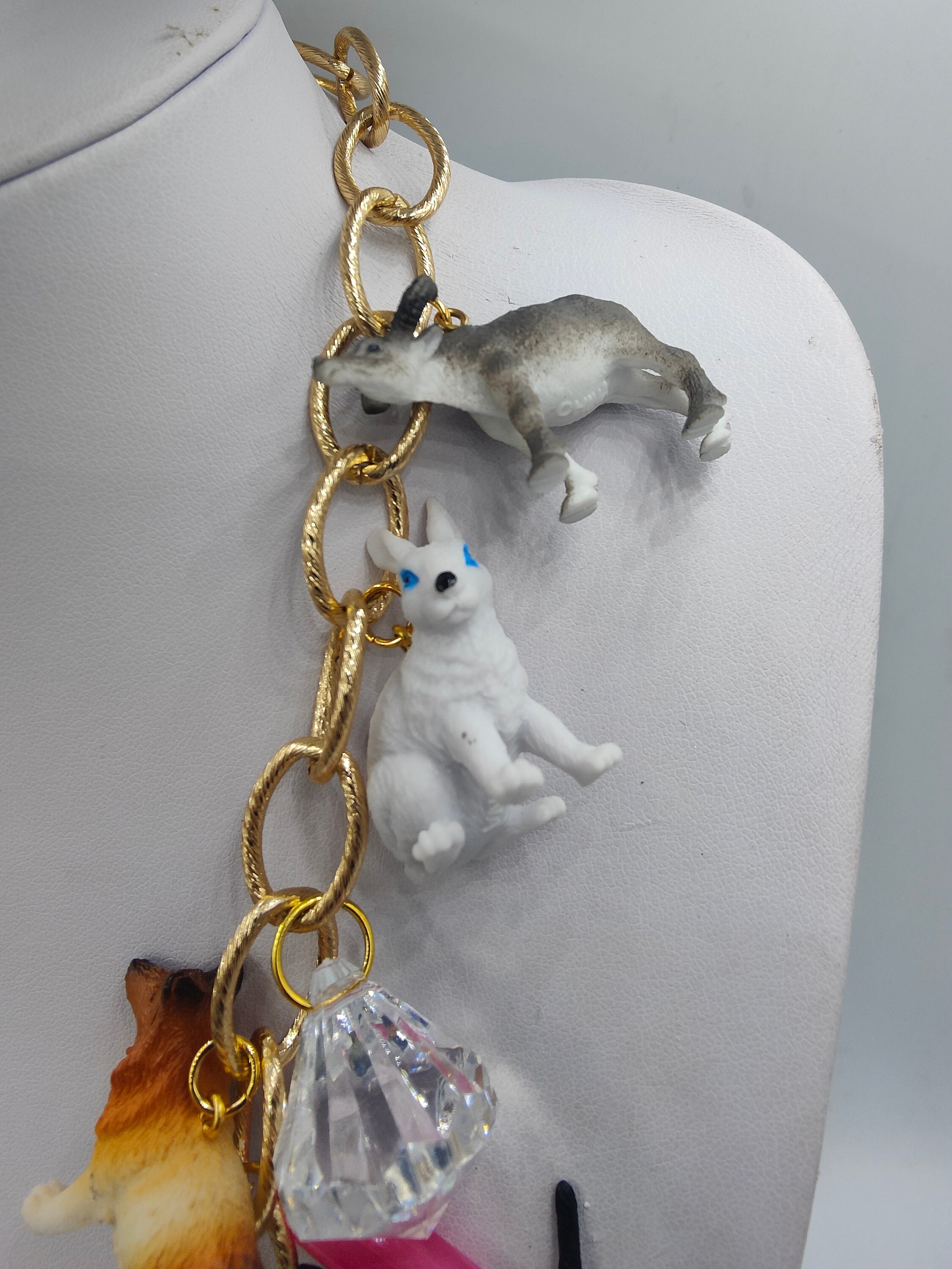 A Neckstravaganza Original Handmade Necklace: Animalfarm - Etsy