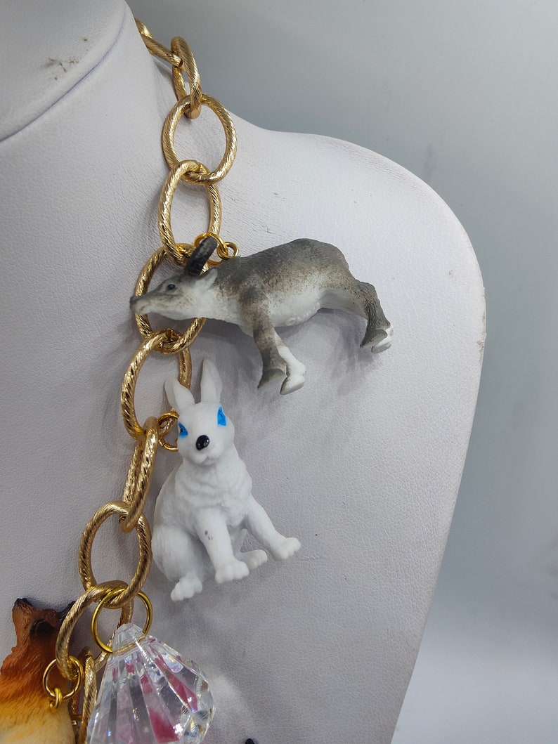 A Neckstravaganza Original Handmade Necklace: Animalfarm - Etsy