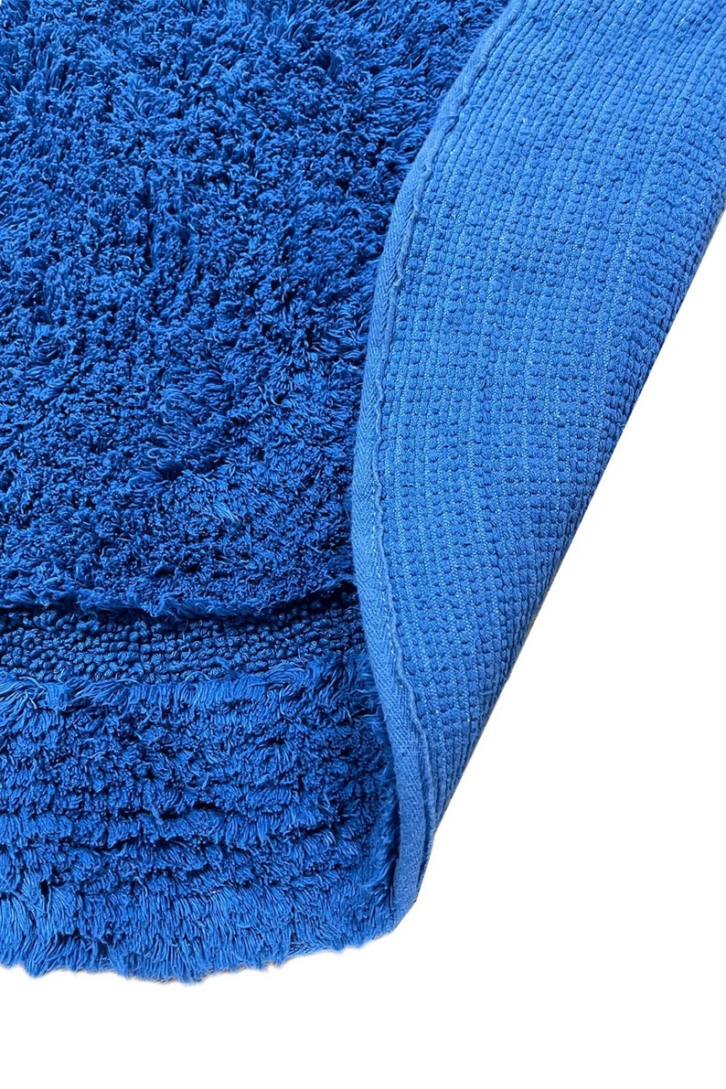 Cotton Bathroom Rug Set, Ultra Soft Bath Rug, Fluffy Rug, Bath Decor ...