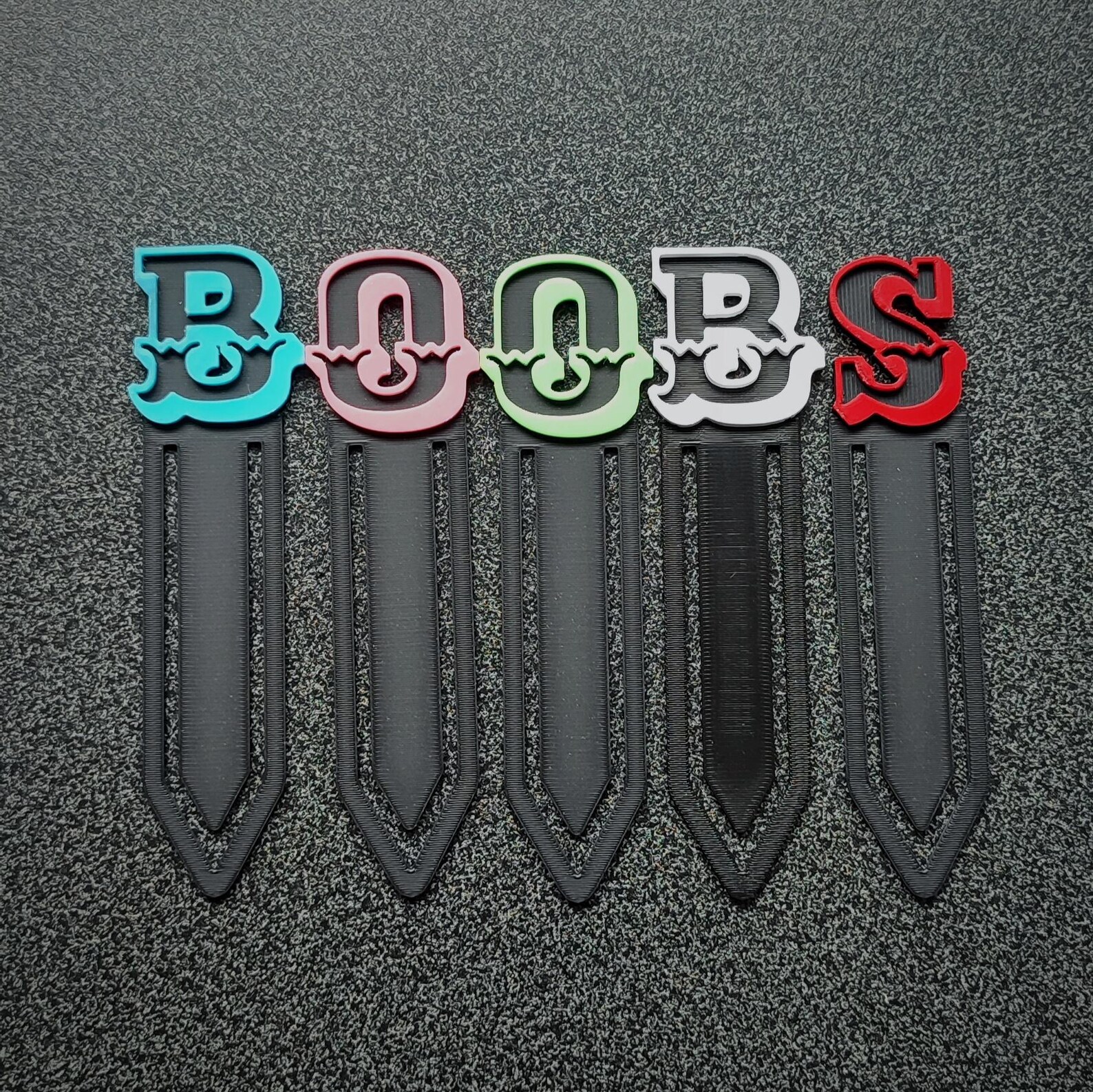 Personalised Bookmarks - 3D Printed Alphanumeric Custom Bookmarks ...