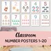 Skip Counting Posters, Classroom Decorations, Large Numbers, Counting ...