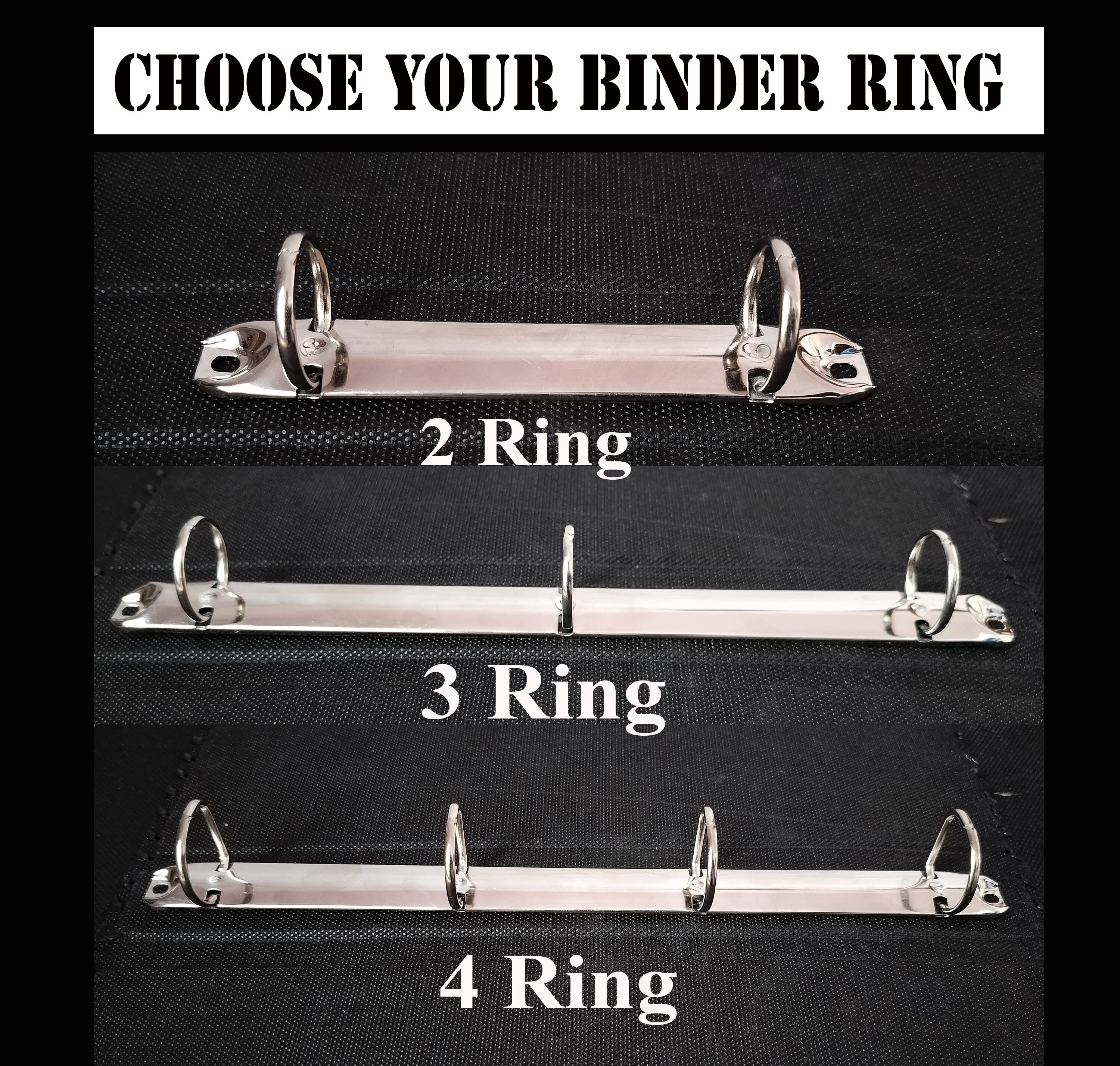 Handcrafted Lapis Stone Leather Binder Customizable A4 Ring Binder for ...