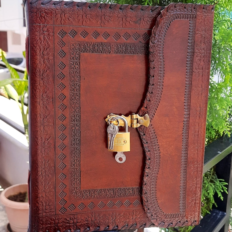 Diary Book With Lock - Etsy