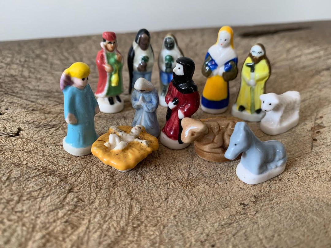 Vintage Nativity Fèves: French Christmas Pudding Charms - Etsy UK