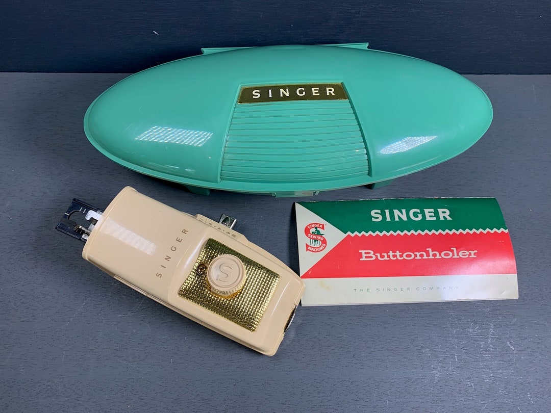 Vintage Singer Buttonholer 1960s, Vintage Sewing - Etsy UK