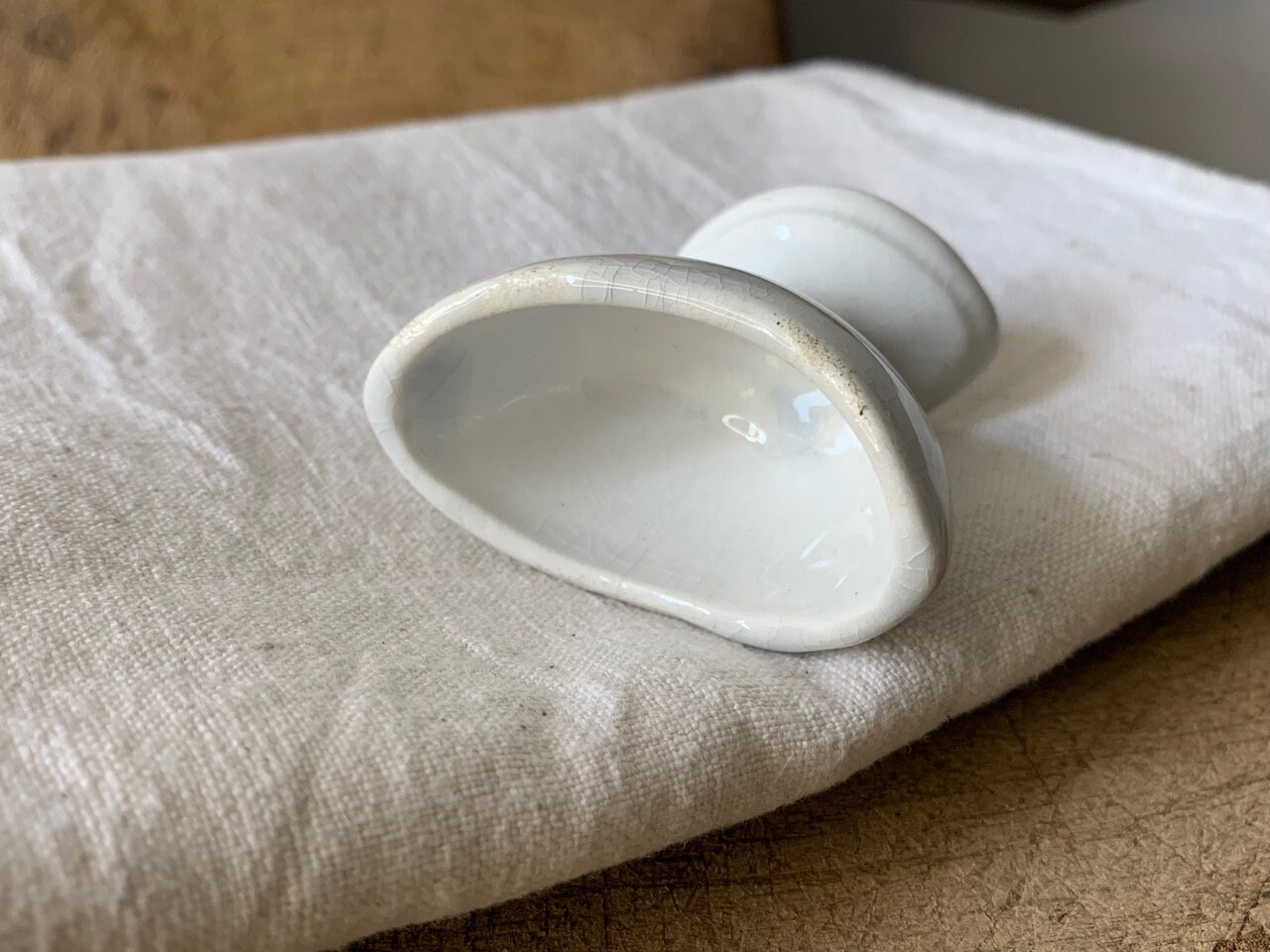 Antique French Eye Bath Vintage Eye Wash White Glazed - Etsy