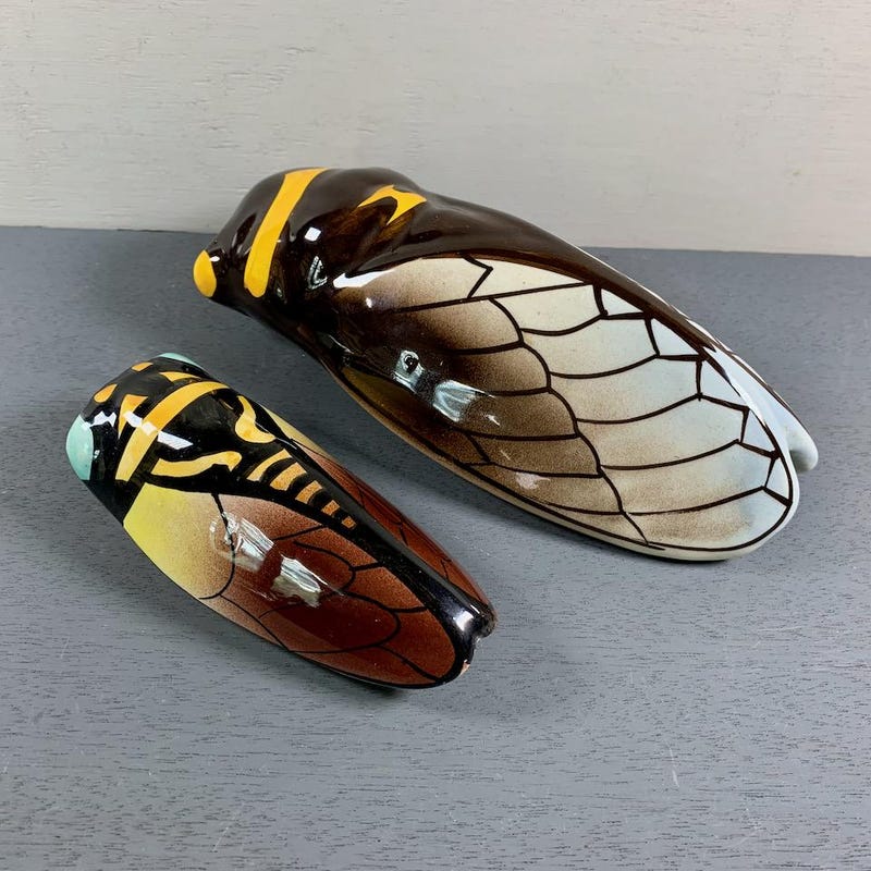 Cicada Wall Pocket Vases - Etsy UK