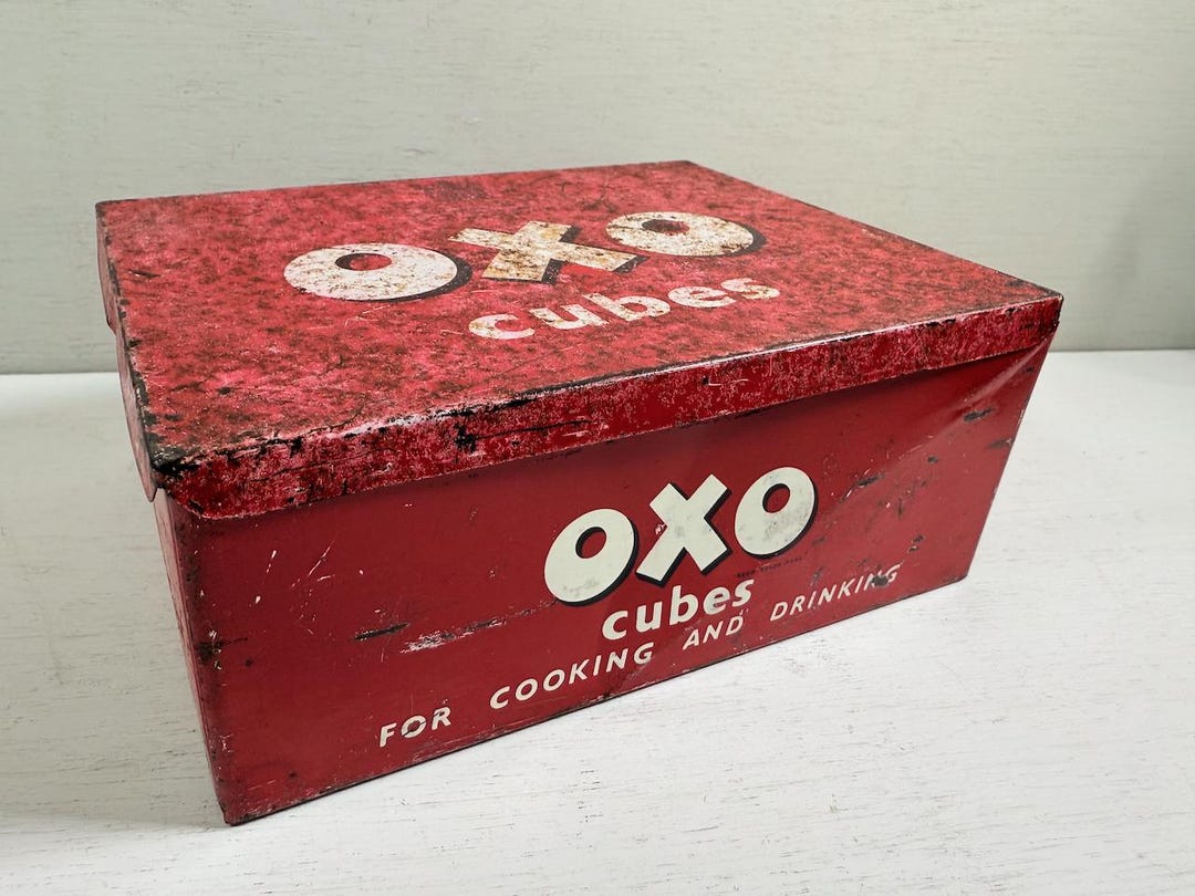 Vintage 1950s OXO Tin - Etsy UK