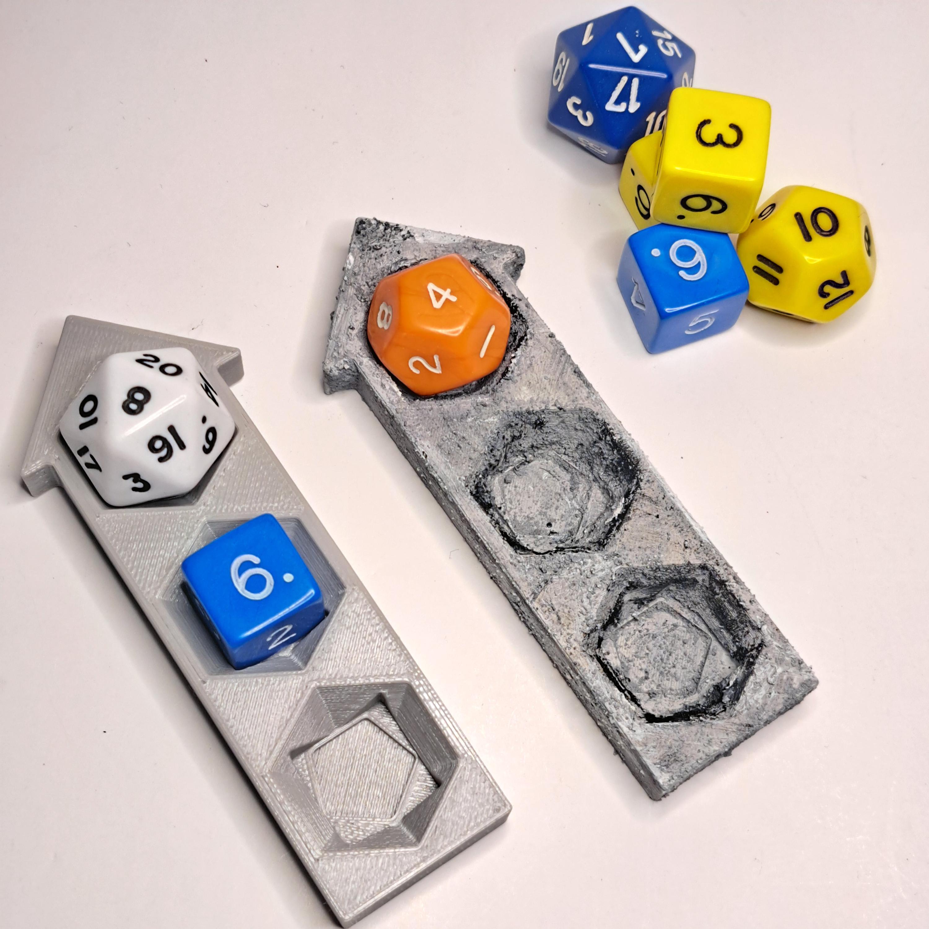 PET-G Wound Marker Set: Tabletop Gaming Dice, Black - Etsy UK