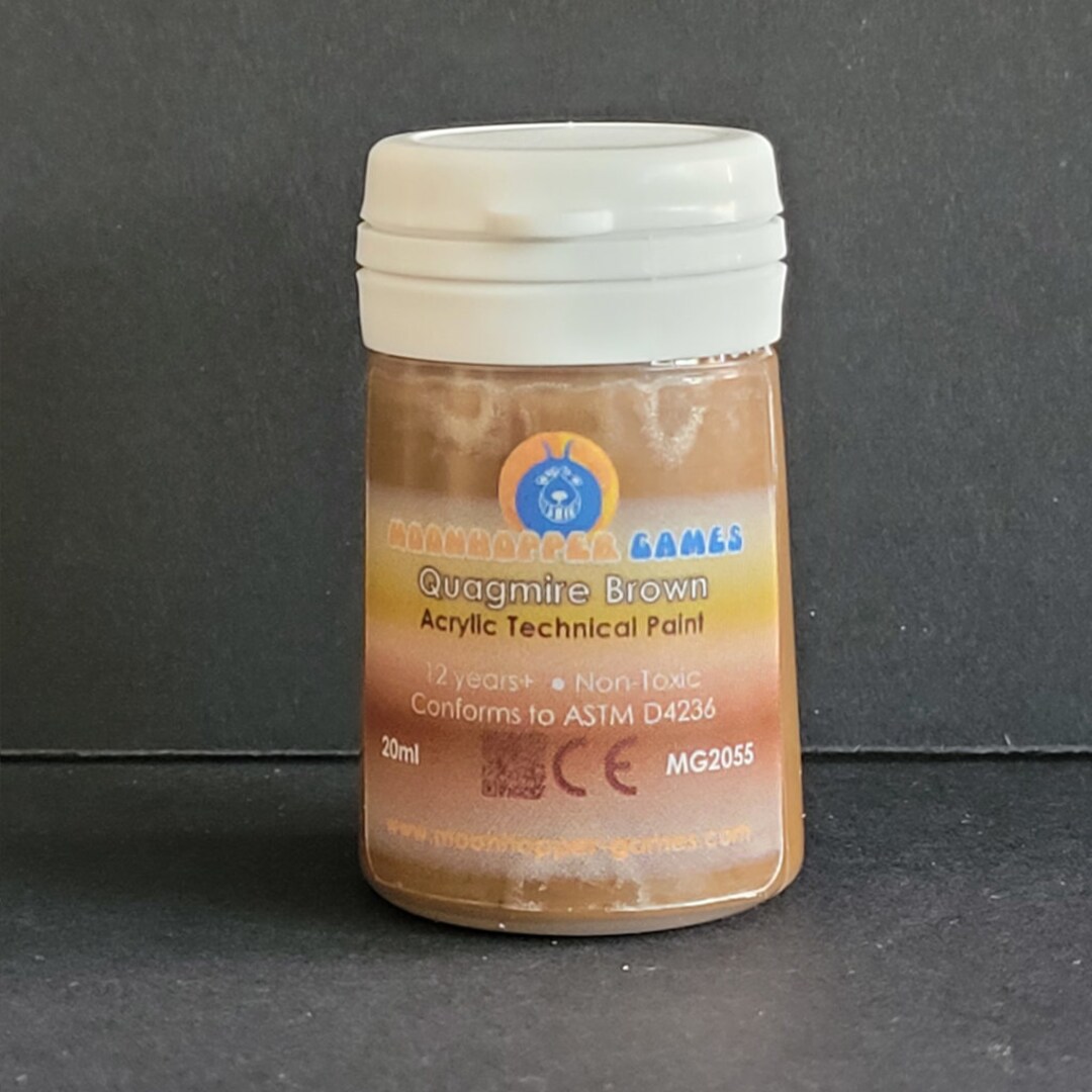 Acrylic Paint: Quagmire Brown Texture Paint, Hobby Paint, Terrain ...