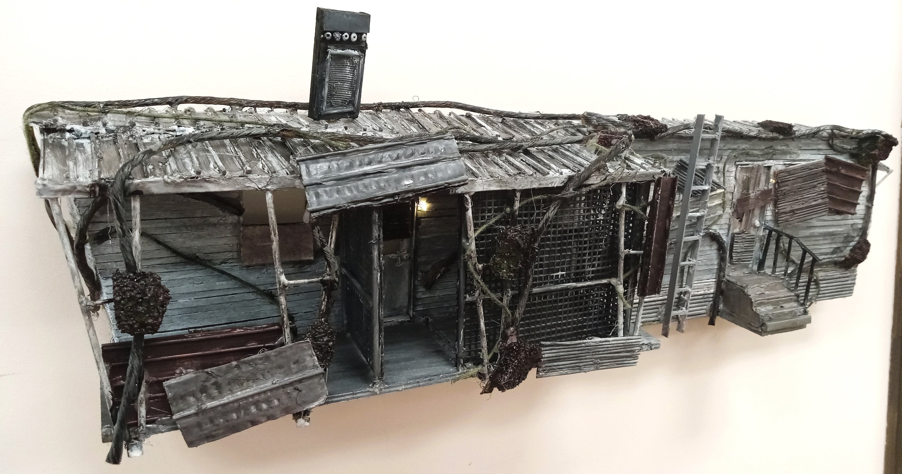 Eddie Munson Upside Down Trailer Wall Facade Stranger Things - Etsy